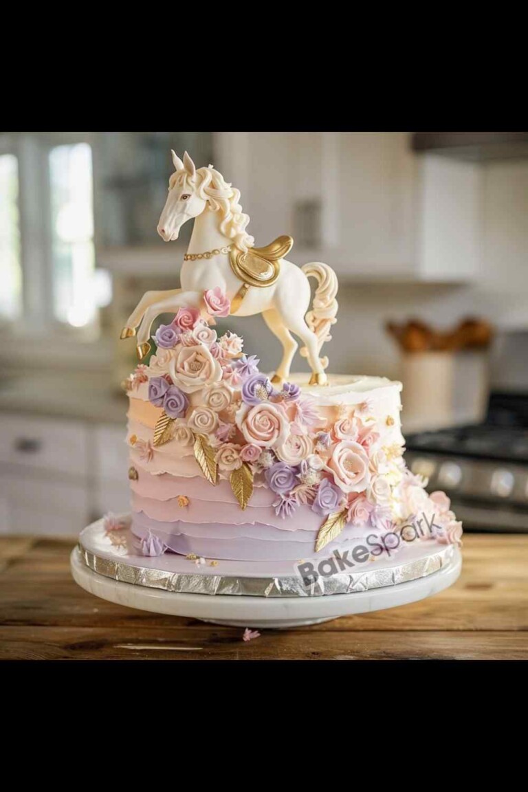 59 Horse Cake Design Ideas [GALLERY] - BakeSpark