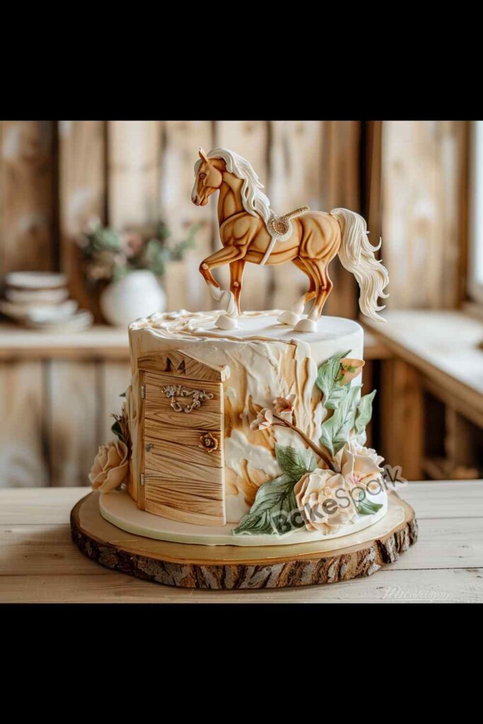 59 Horse Cake Design Ideas [GALLERY] - BakeSpark