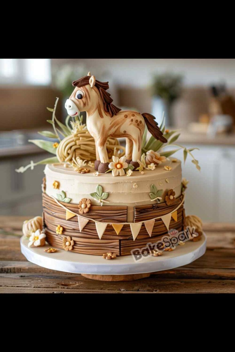 59 Horse Cake Design Ideas [GALLERY] - BakeSpark