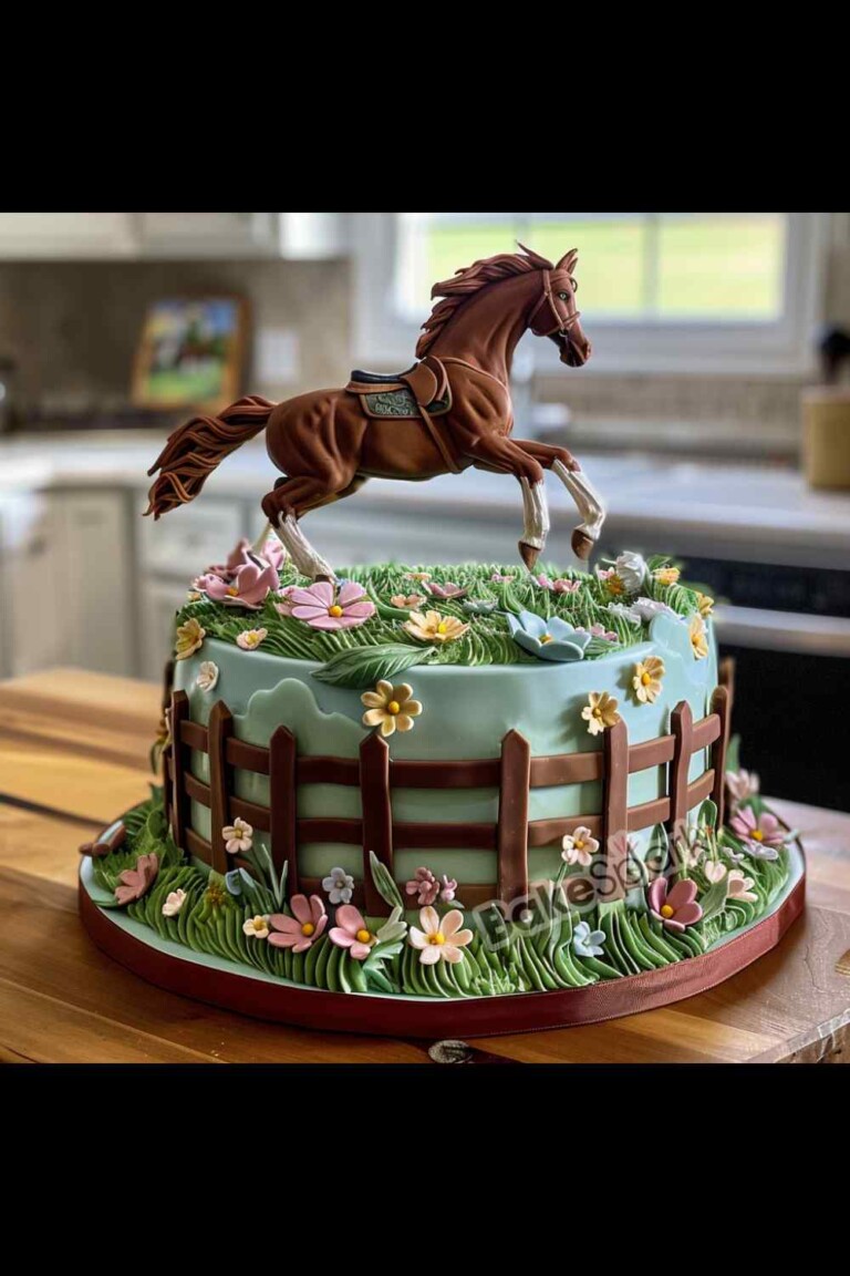 59 Horse Cake Design Ideas [GALLERY] - BakeSpark