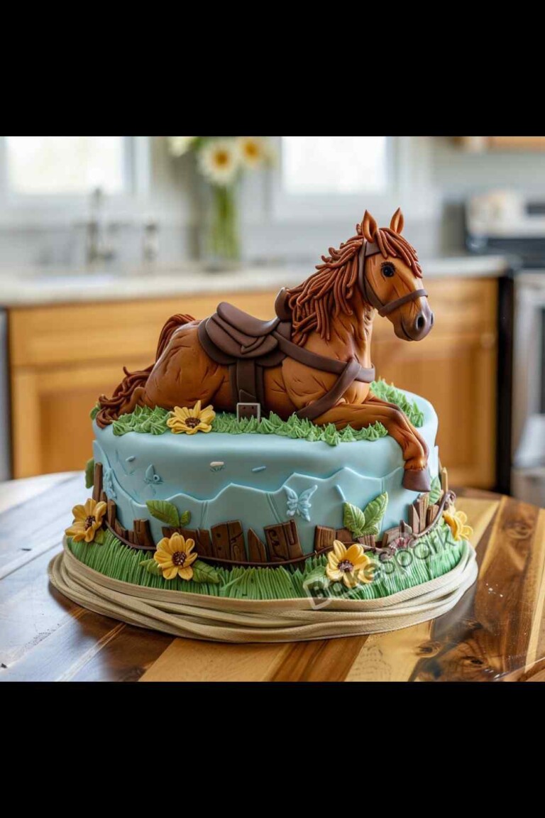 59 Horse Cake Design Ideas [GALLERY] - BakeSpark