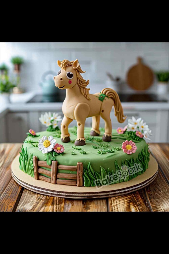 59 Horse Cake Design Ideas [GALLERY] - BakeSpark