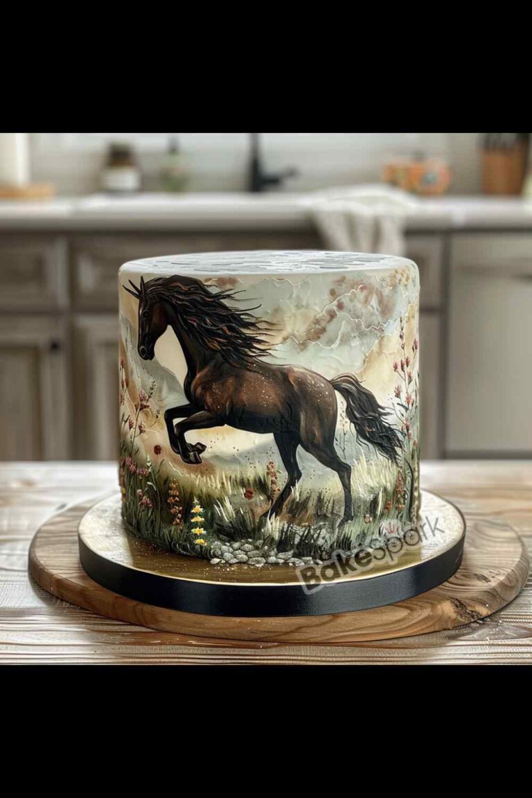 59 Horse Cake Design Ideas [GALLERY] - BakeSpark