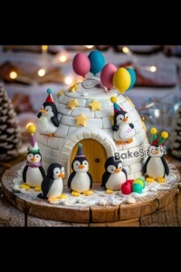 16 Igloo Cake Design Ideas [GALLERY] - BakeSpark