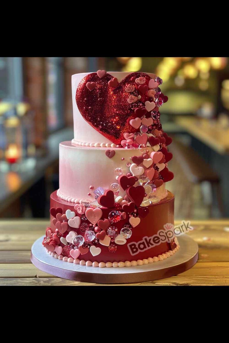 36 Love Cake Design Ideas [GALLERY] - BakeSpark