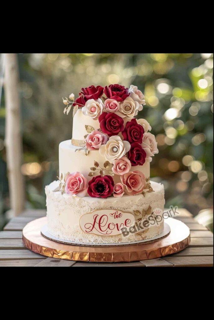 36 Love Cake Design Ideas [GALLERY] - BakeSpark