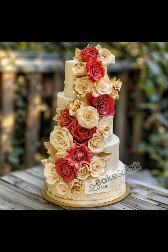 36 Love Cake Design Ideas [GALLERY] - BakeSpark