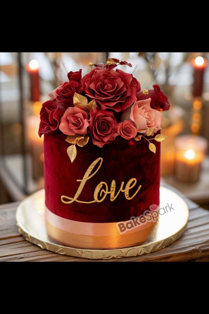 36 Love Cake Design Ideas [GALLERY] - BakeSpark