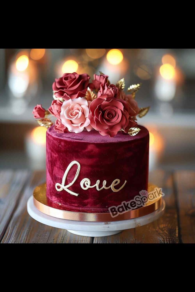 36 Love Cake Design Ideas [GALLERY] - BakeSpark