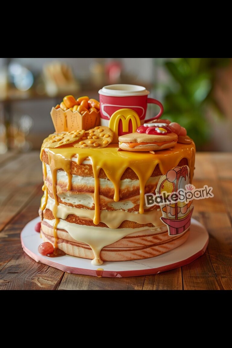 29 McDonald’s Cake Design Ideas [GALLERY] - BakeSpark