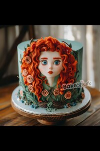 33 Merida Cake Design Ideas [GALLERY] - BakeSpark
