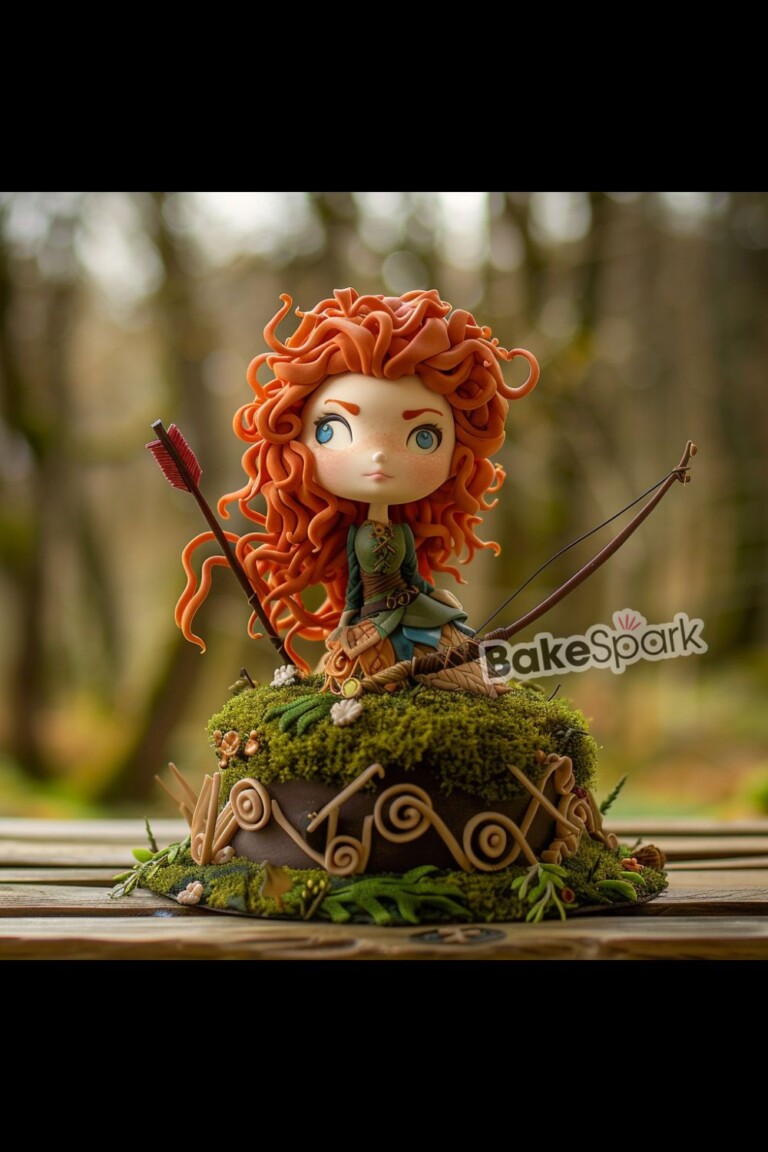 33 Merida Cake Design Ideas [GALLERY] - BakeSpark