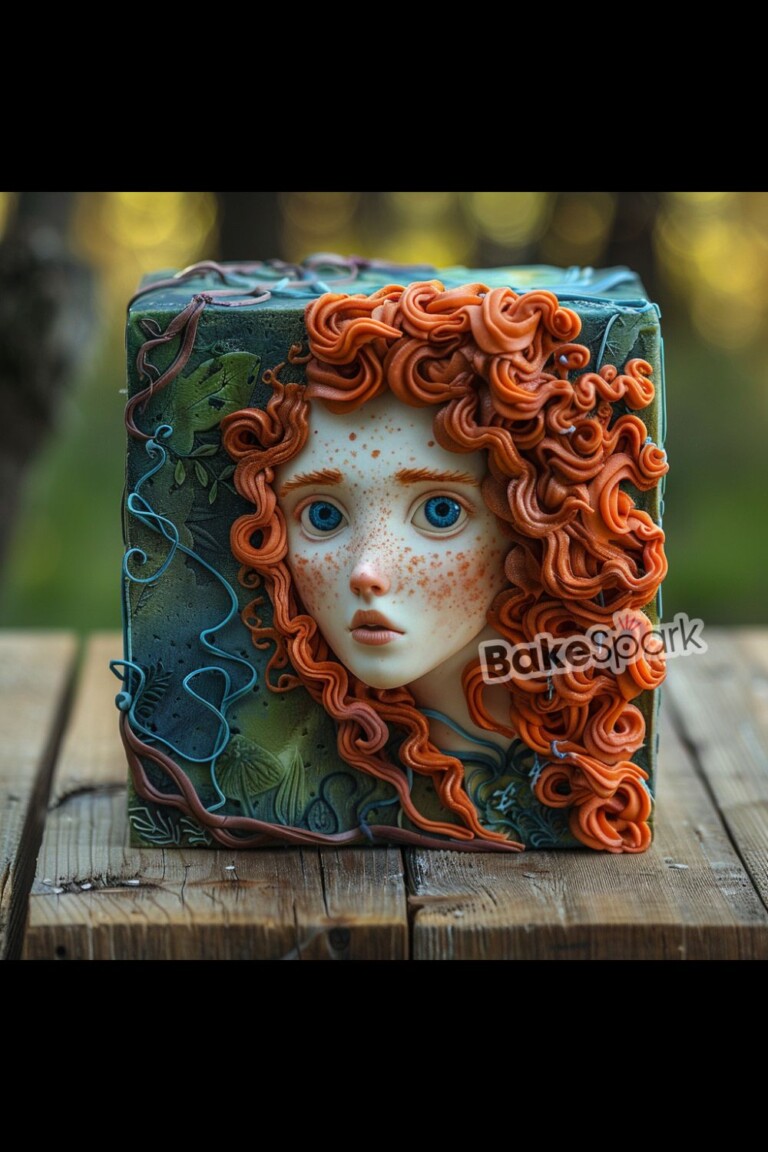 33 Merida Cake Design Ideas [GALLERY] - BakeSpark