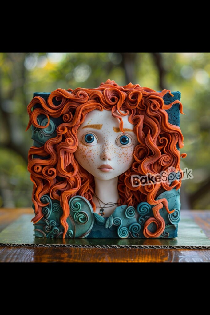 33 Merida Cake Design Ideas [GALLERY] - BakeSpark