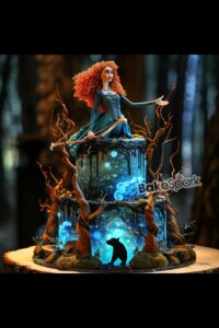33 Merida Cake Design Ideas [GALLERY] - BakeSpark