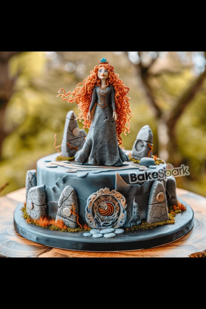 33 Merida Cake Design Ideas [GALLERY] - BakeSpark