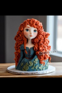 33 Merida Cake Design Ideas [GALLERY] - BakeSpark
