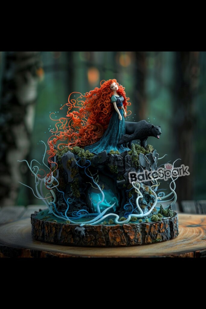 33 Merida Cake Design Ideas [GALLERY] - BakeSpark