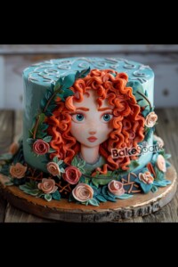 33 Merida Cake Design Ideas [GALLERY] - BakeSpark