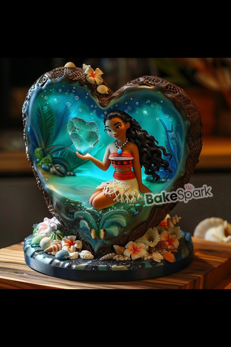 31 Moana Cake Design Ideas [GALLERY] - BakeSpark
