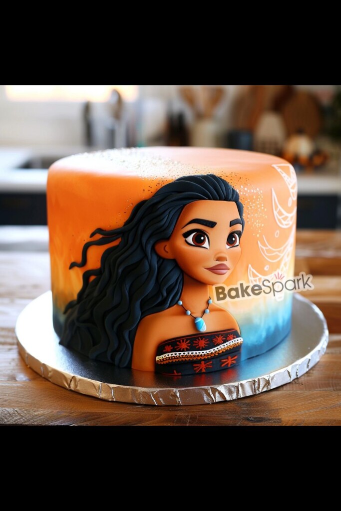 31 Moana Cake Design Ideas [GALLERY] - BakeSpark