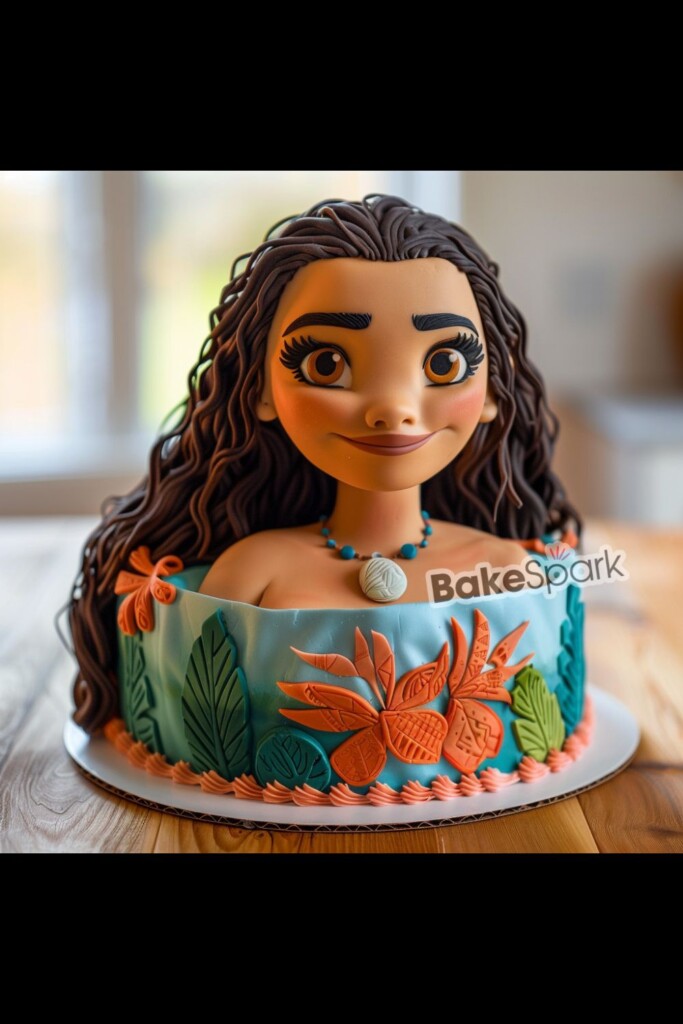 31 Moana Cake Design Ideas [GALLERY] - BakeSpark