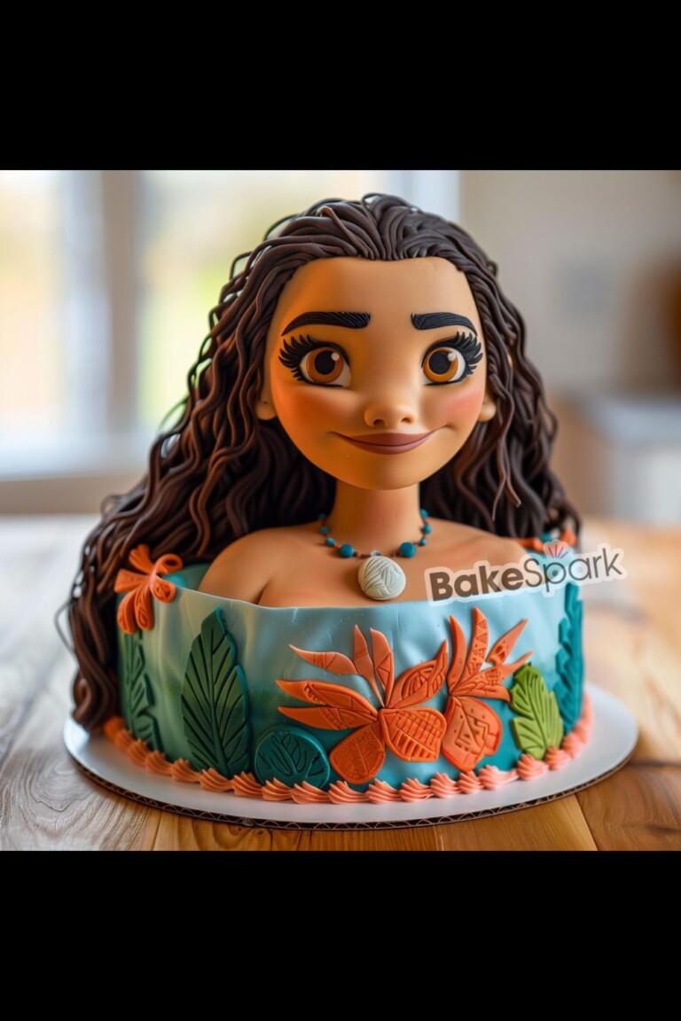 31 Moana Cake Design Ideas [GALLERY] - BakeSpark