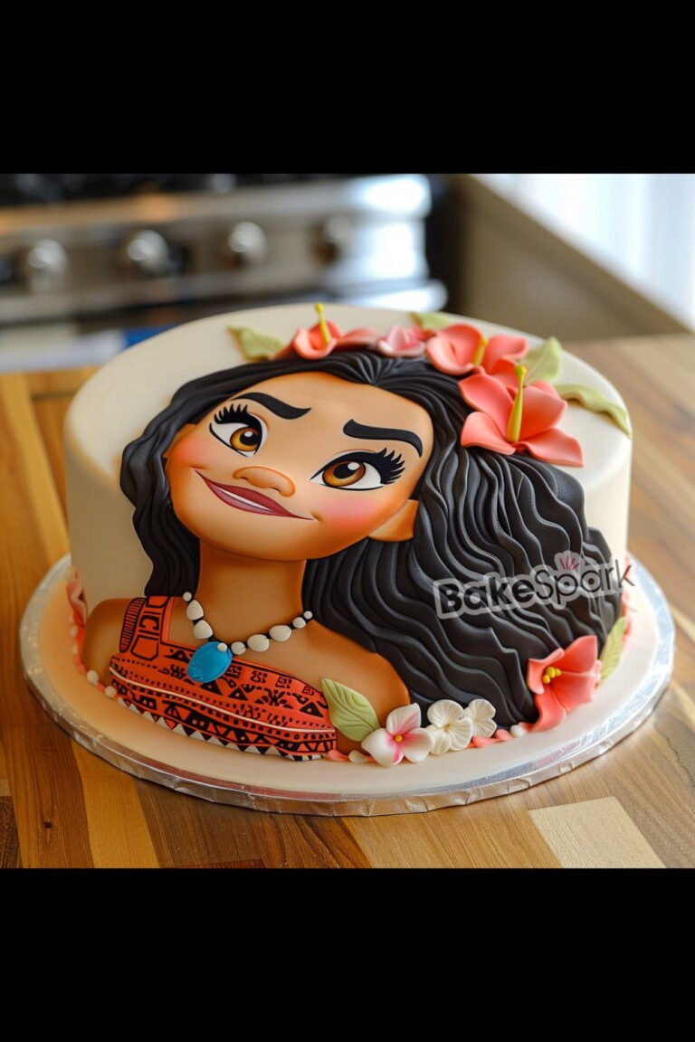 31 Moana Cake Design Ideas [GALLERY] - BakeSpark