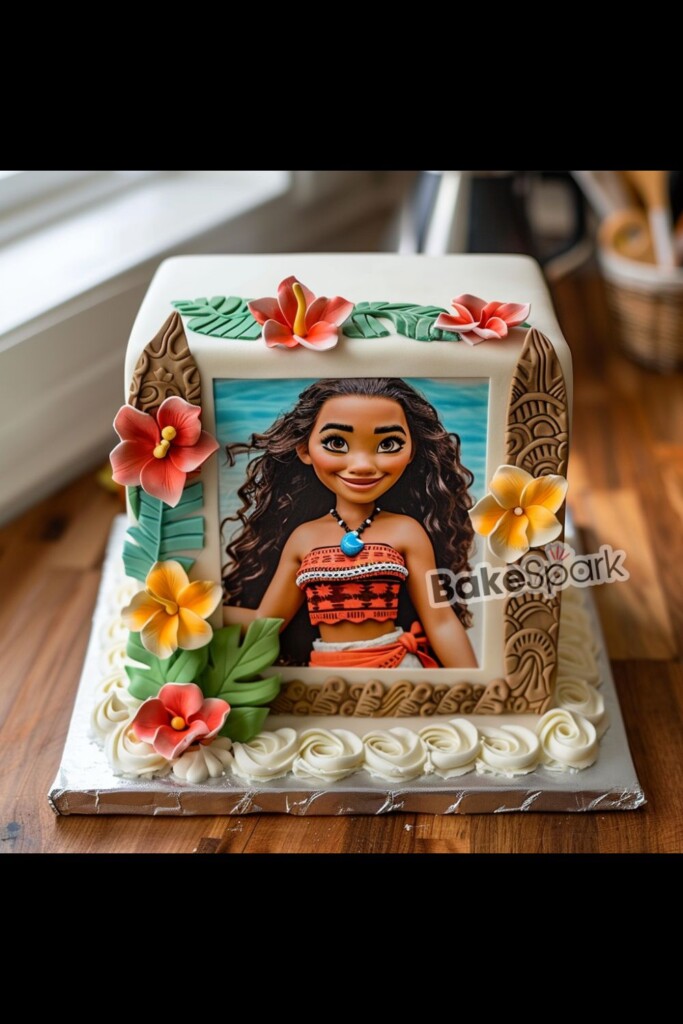 31 Moana Cake Design Ideas [GALLERY] - BakeSpark