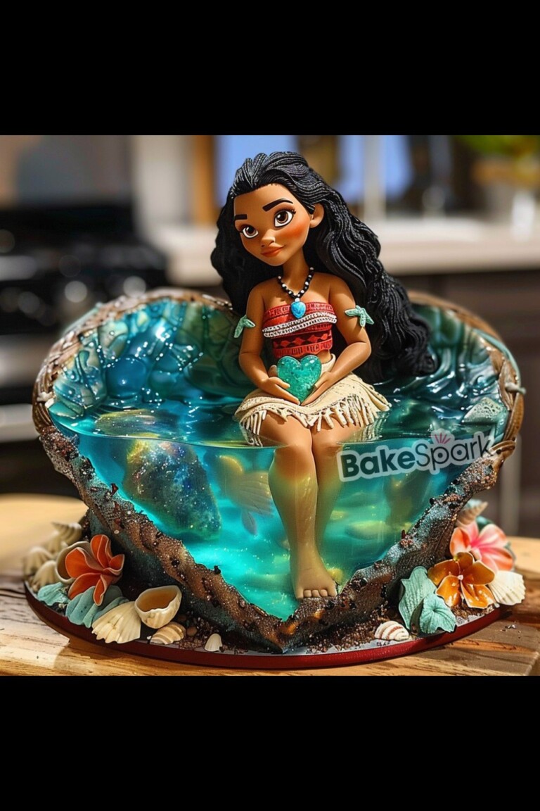 31 Moana Cake Design Ideas [GALLERY] - BakeSpark