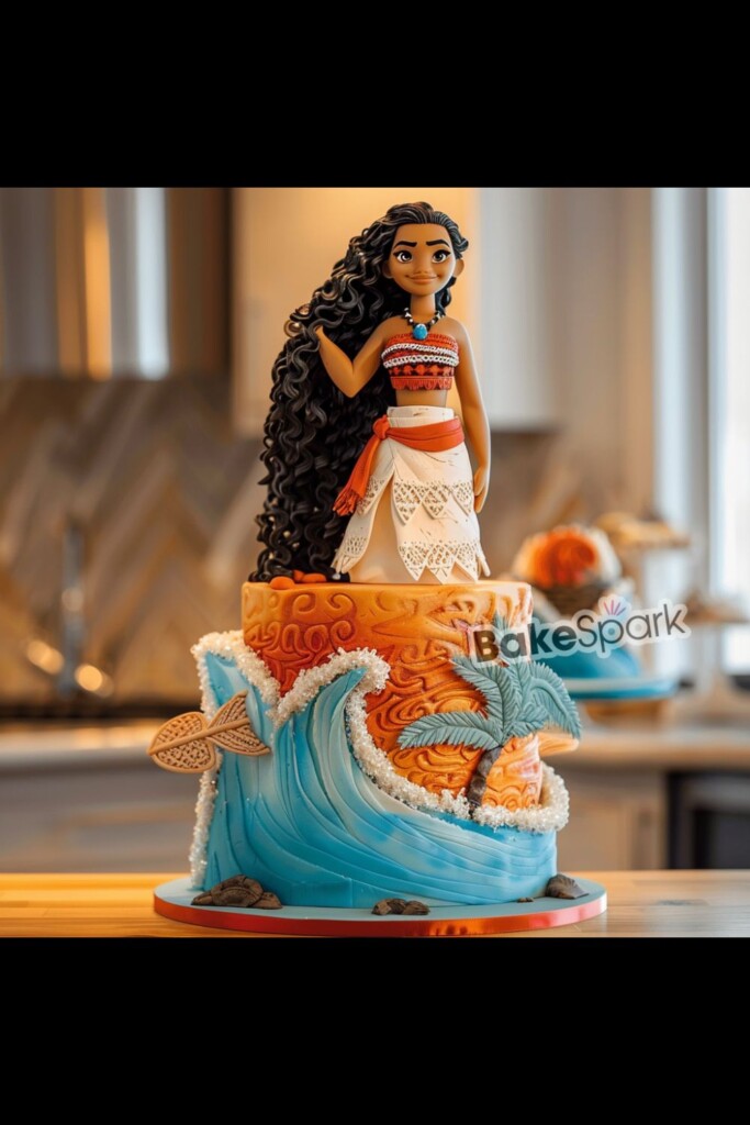 31 Moana Cake Design Ideas [GALLERY] - BakeSpark