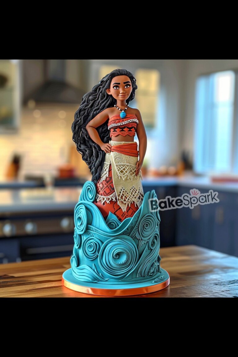 31 Moana Cake Design Ideas [GALLERY] - BakeSpark