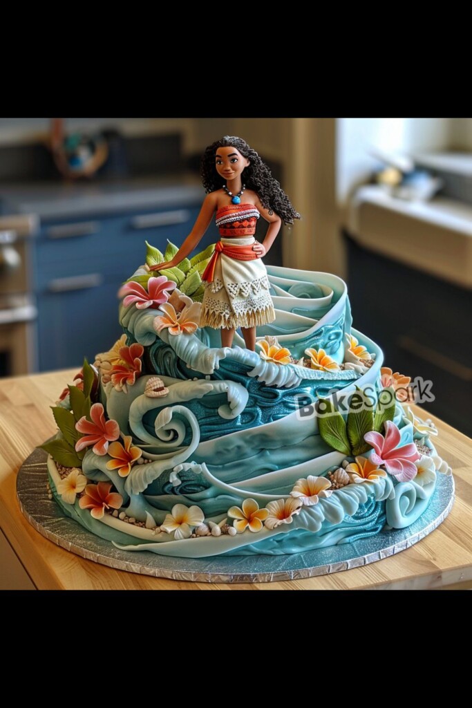 31 Moana Cake Design Ideas [GALLERY] - BakeSpark