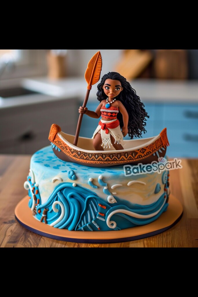 31 Moana Cake Design Ideas [GALLERY] - BakeSpark