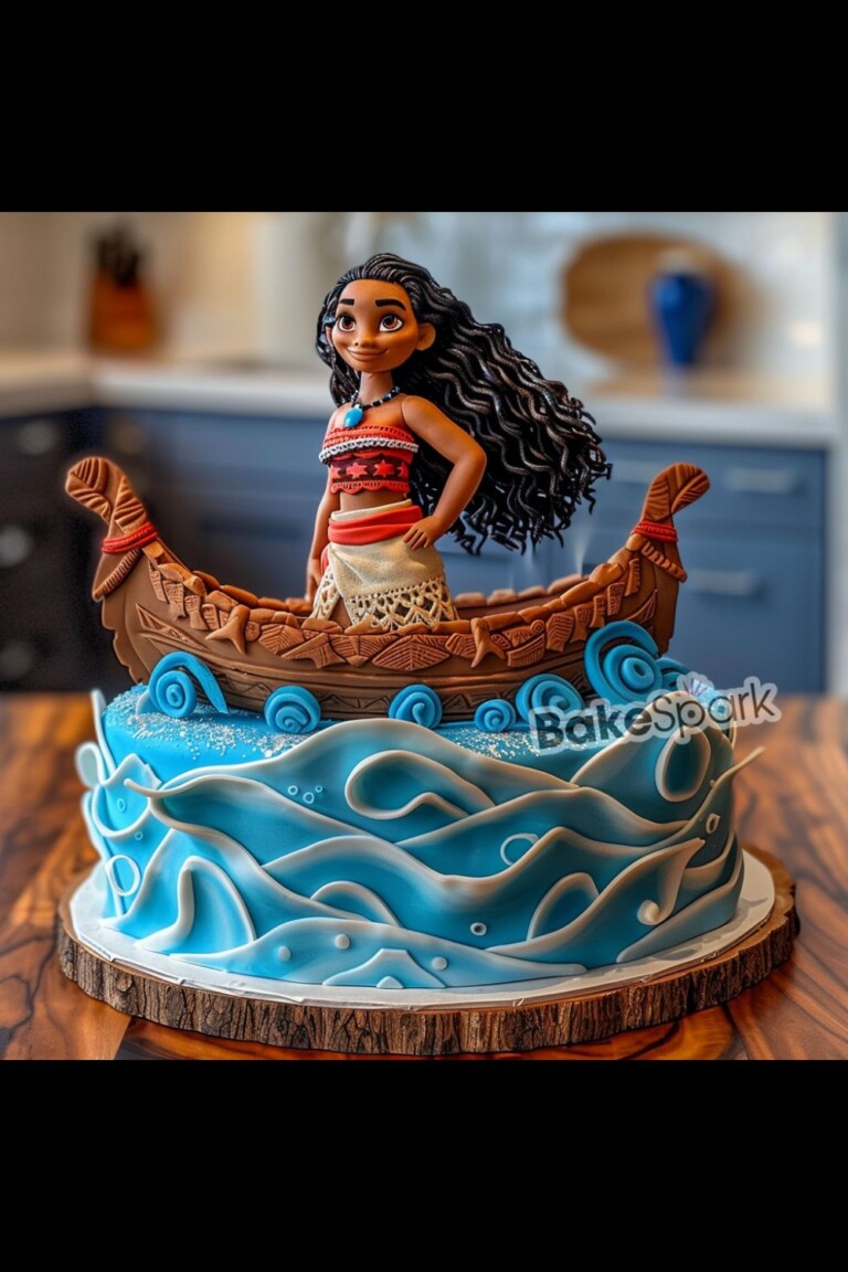 31 Moana Cake Design Ideas [GALLERY] - BakeSpark