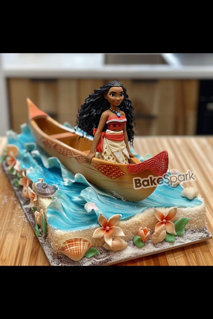 31 Moana Cake Design Ideas [GALLERY] - BakeSpark
