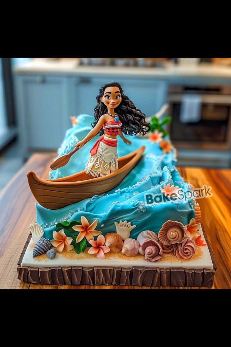 31 Moana Cake Design Ideas [GALLERY] - BakeSpark