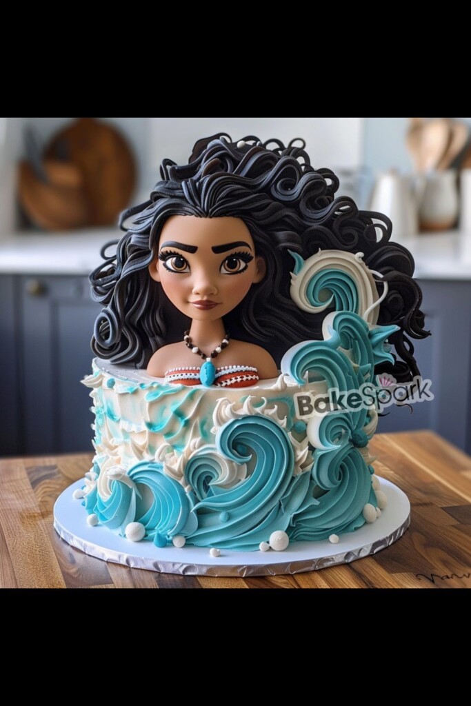 31 Moana Cake Design Ideas [GALLERY] - BakeSpark