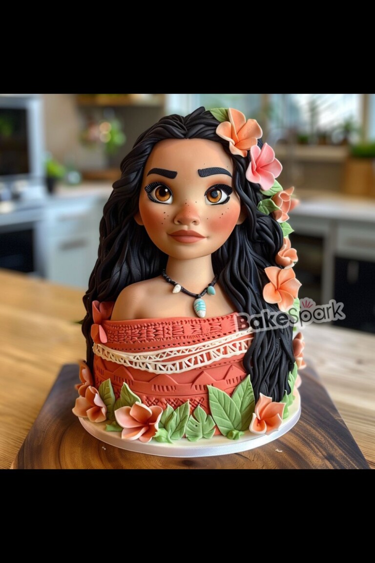 31 Moana Cake Design Ideas [GALLERY] - BakeSpark