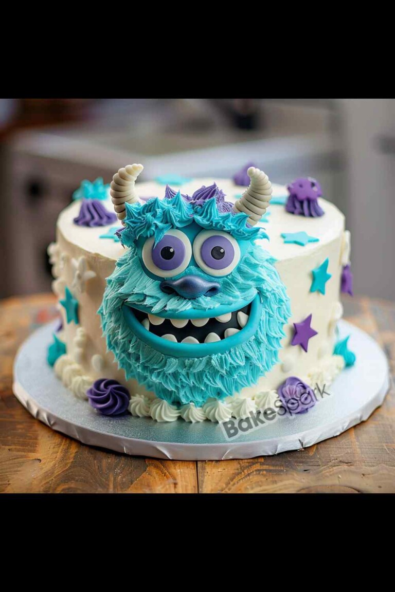 42 Monsters Inc Cake Design Ideas [GALLERY] - BakeSpark