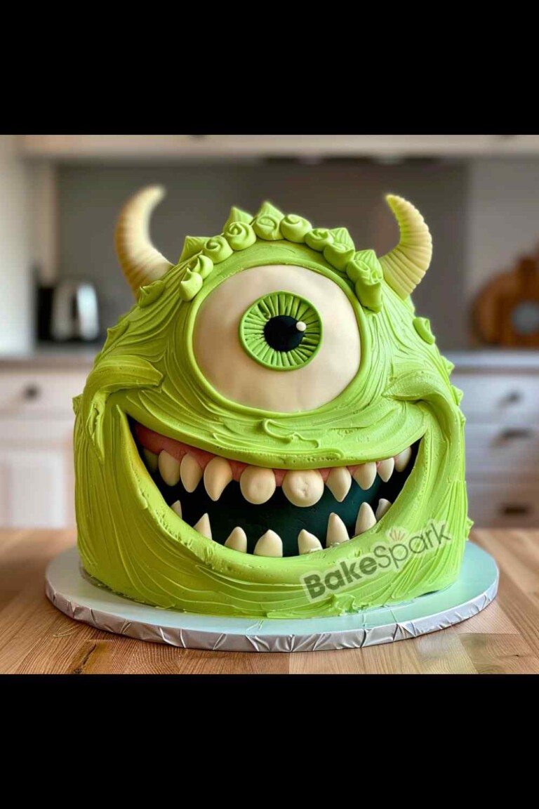 42 Monsters Inc Cake Design Ideas [GALLERY] - BakeSpark
