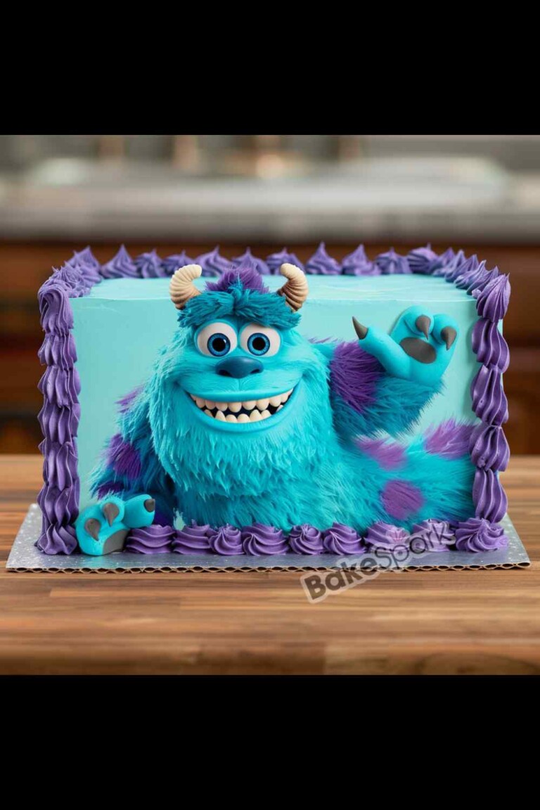 42 Monsters Inc Cake Design Ideas [GALLERY] - BakeSpark