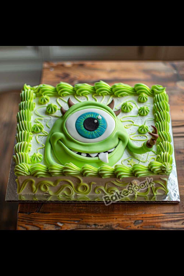 42 Monsters Inc Cake Design Ideas [GALLERY] - BakeSpark