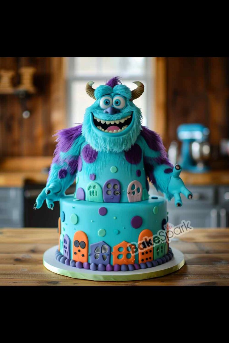 42 Monsters Inc Cake Design Ideas [GALLERY] - BakeSpark