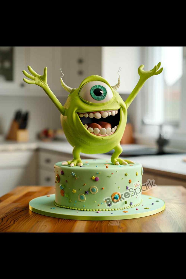 42 Monsters Inc Cake Design Ideas [GALLERY] - BakeSpark