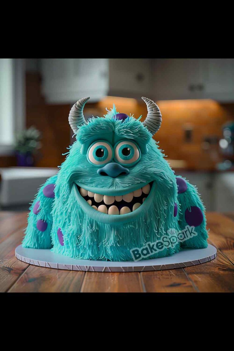 42 Monsters Inc Cake Design Ideas [GALLERY] - BakeSpark