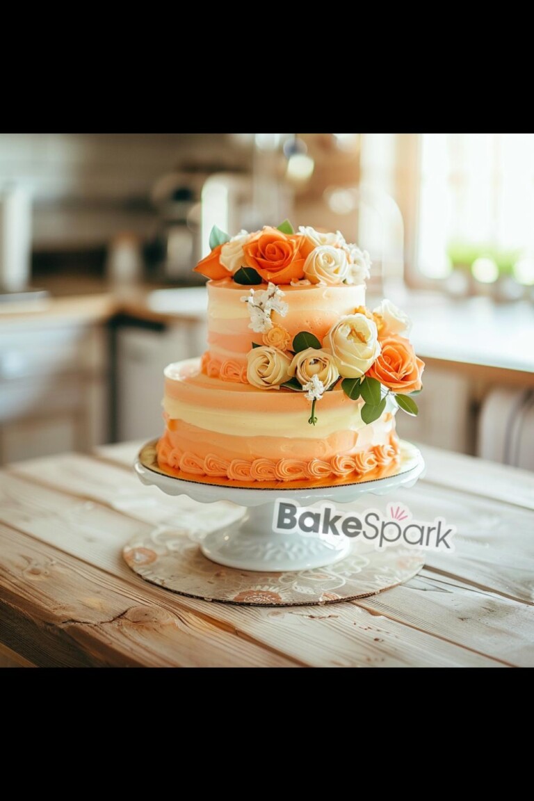 67 Orange Cake Design Ideas [GALLERY] - BakeSpark