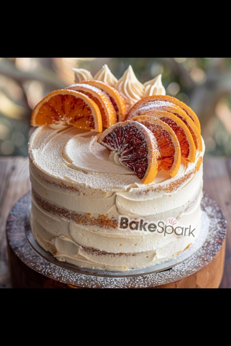 67 Orange Cake Design Ideas [GALLERY] - BakeSpark