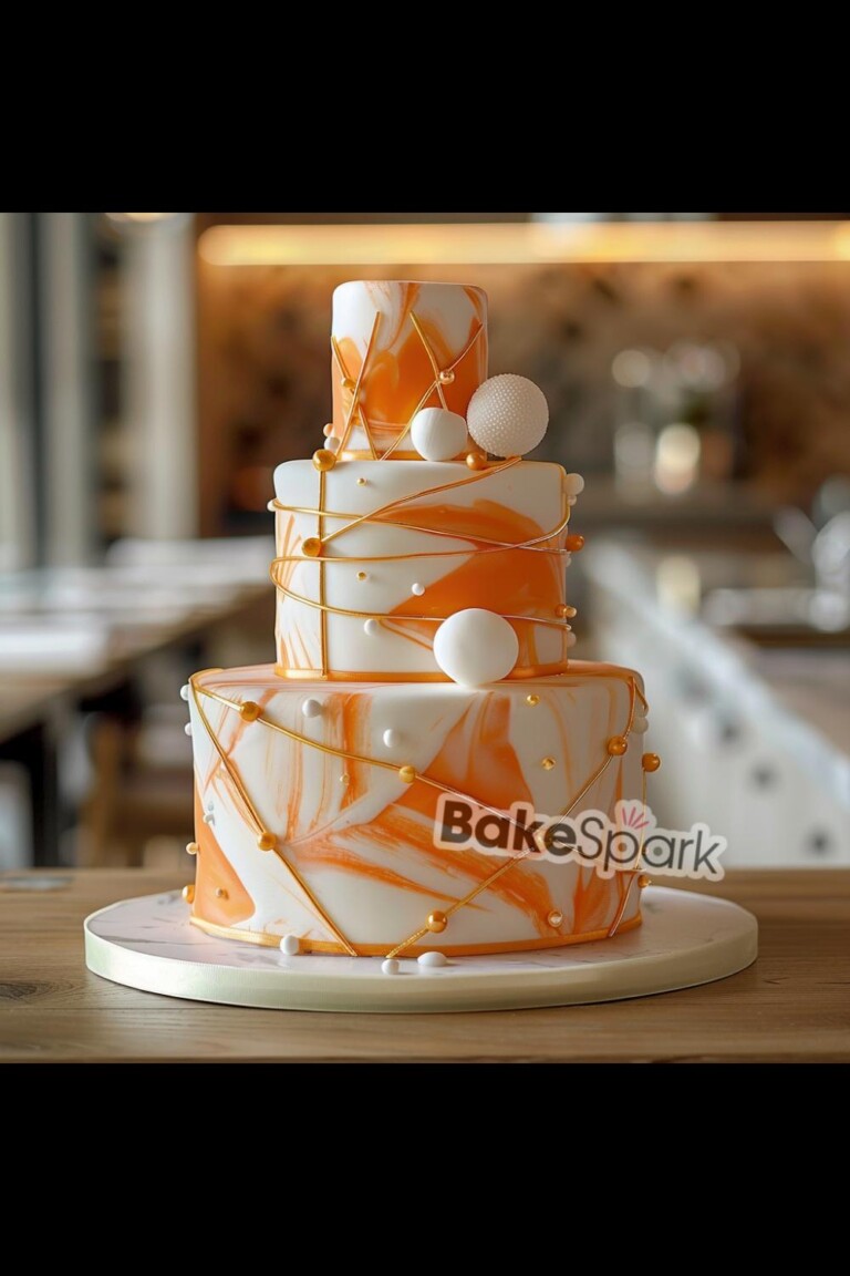 67 Orange Cake Design Ideas [GALLERY] - BakeSpark