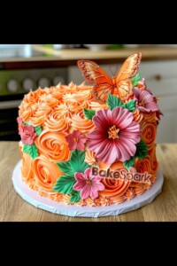 67 Orange Cake Design Ideas [GALLERY] - BakeSpark